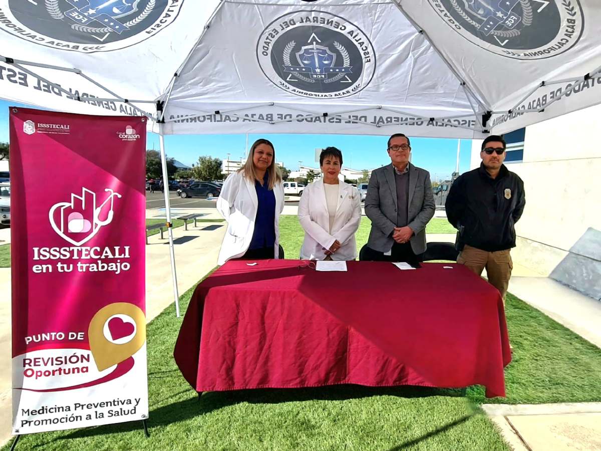 La FGE y el ISSSTECALI celebraron el Día Internacional del Hombre con ...